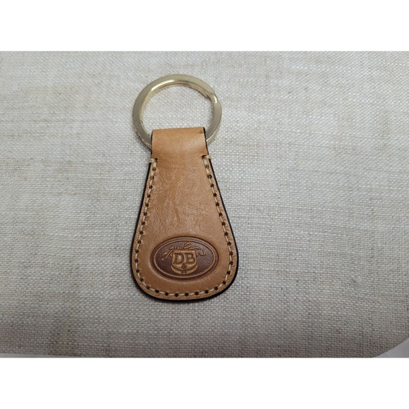Dooney & Bourke | Bags | Dooney Bourke Brittish Tan Leather Teardrop ...
